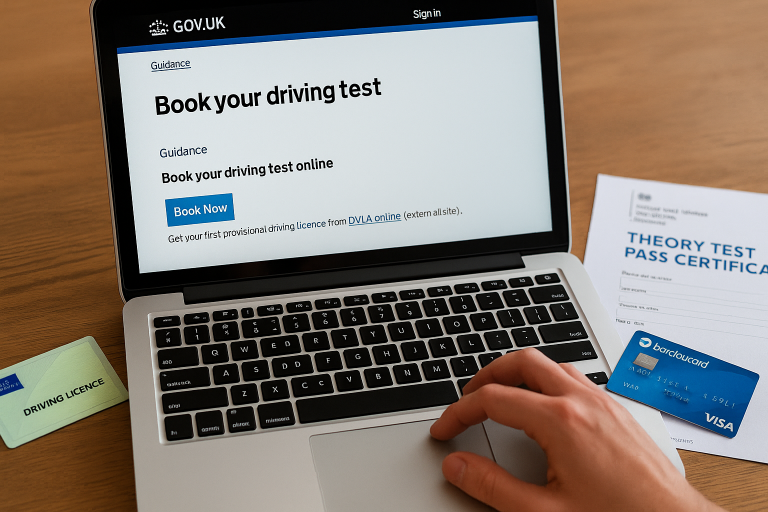 Book a Driving Test – UK Practical Test Guide 2025